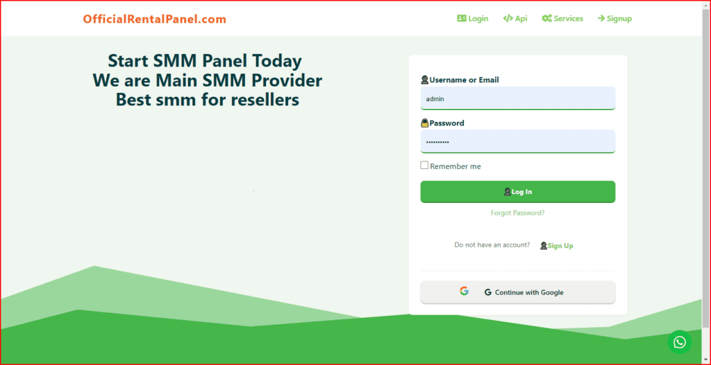 Official Rental SMM Panel Script : SMM Scripts