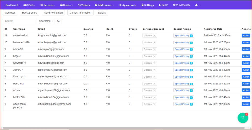 Official Rental SMM Panel Script : SMM Scripts